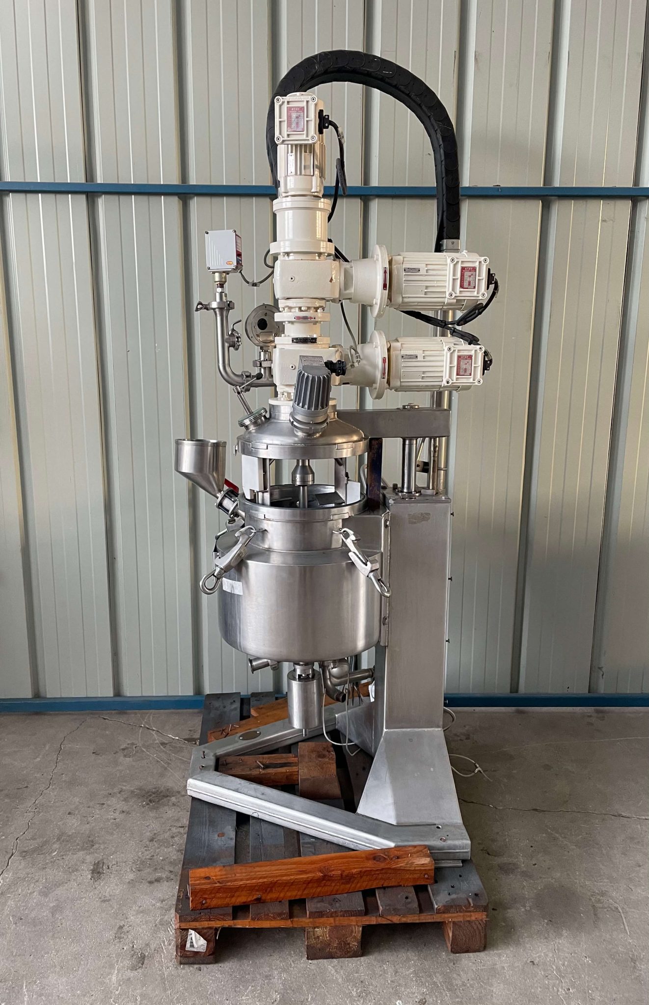 Rayneri / Lebas - vacuum blender - Osertech