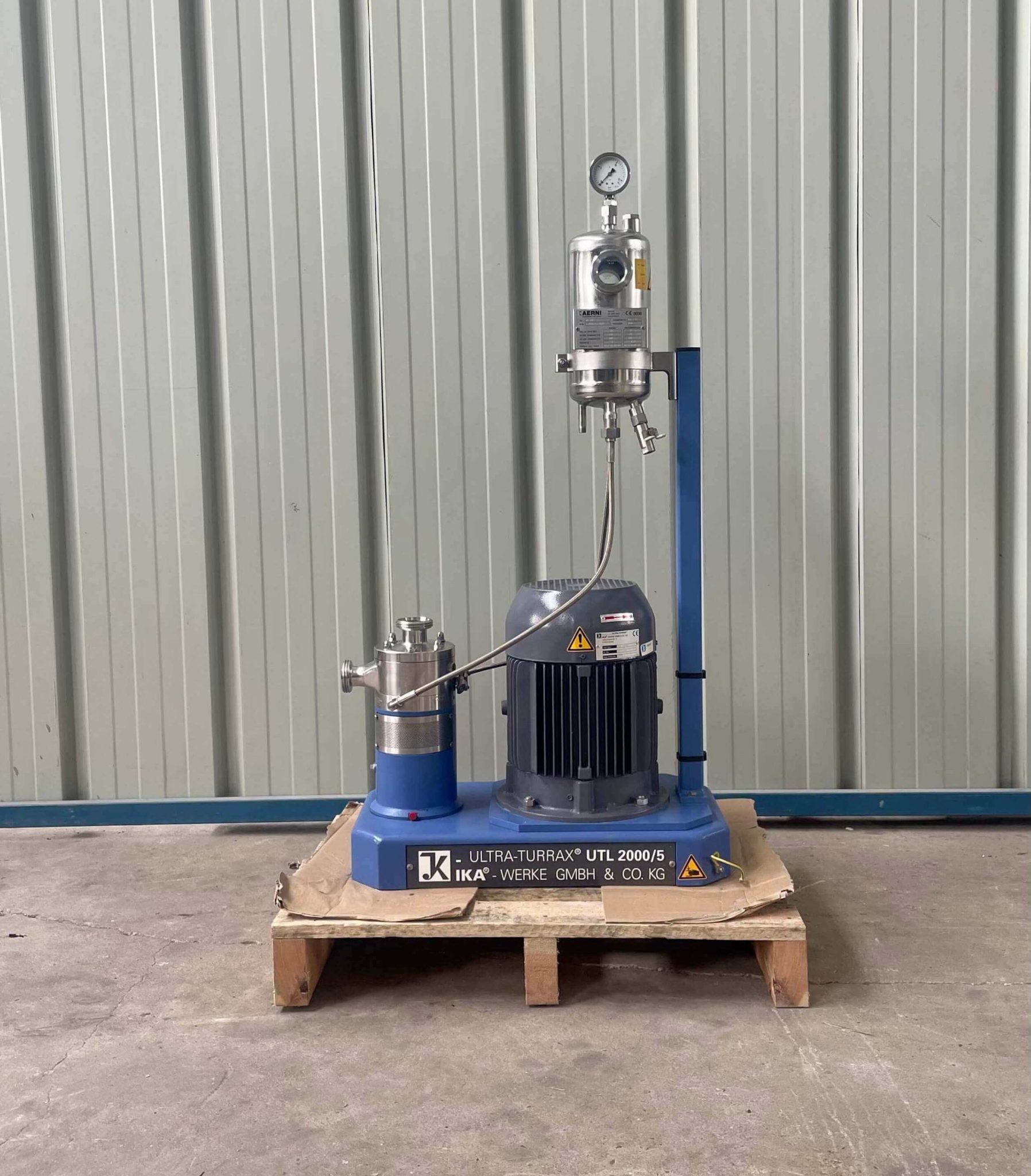 Ika UTL 2000/05 - Inline disperser Ultra turrax - Osertech