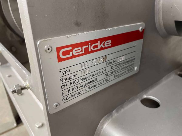 Gericke NBS 300/450 - Nibbler - Osertech