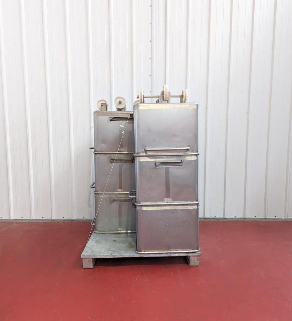 Eurobin 200 L - Stainless steel - Osertech