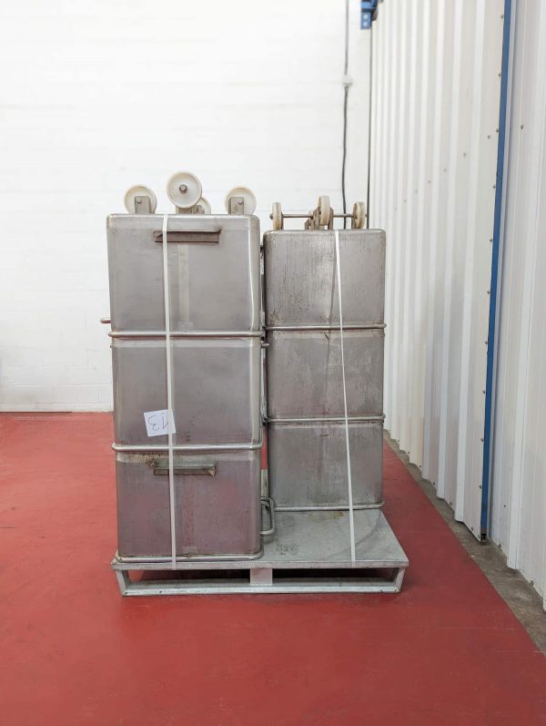 Eurobin 200 L - Stainless steel - Osertech
