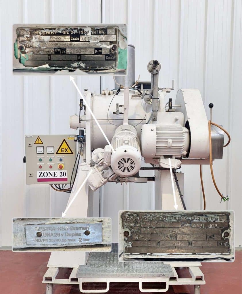 Lodige FM 130D 1Z - Ploughshare mixer - Osertech