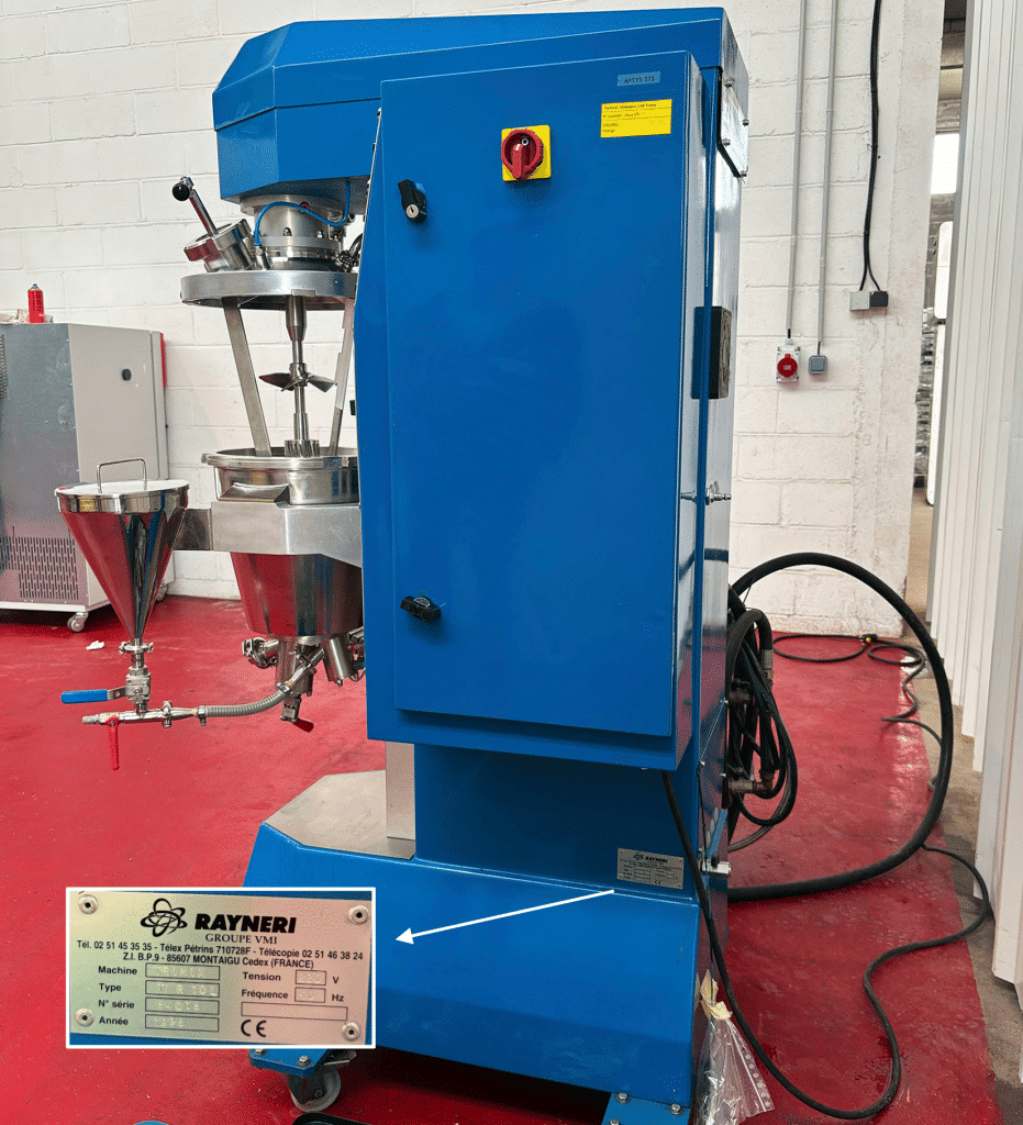 VMI TXR 10 L - Vacuum mixer - Osertech